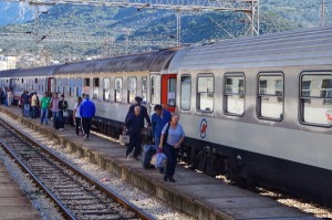 A slow train through the Balkans • Pegs on the Line